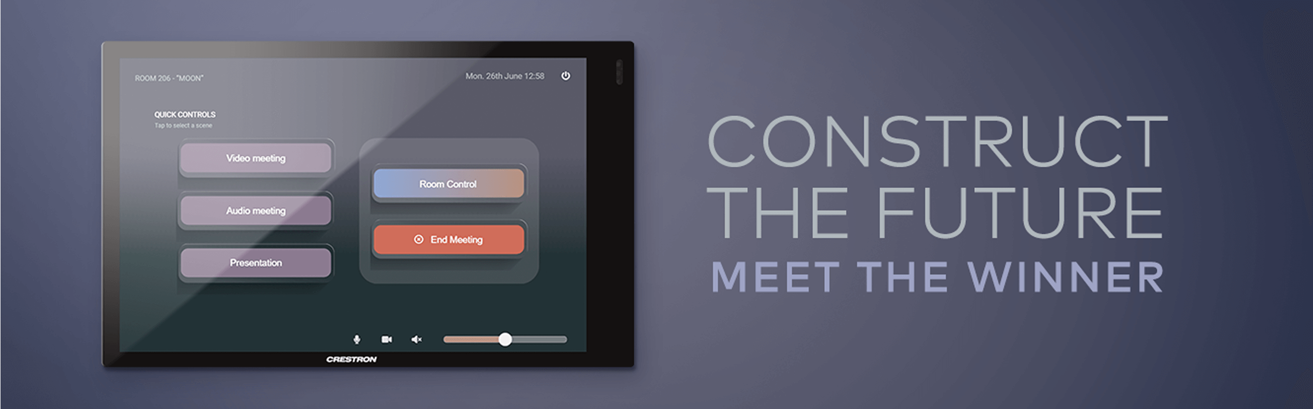 Construct the future: The Crestron Construct UI Design Winner [Crestron ...