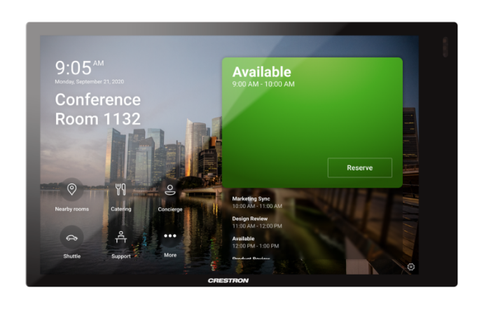 Crestron Room Scheduling [Crestron Electronics, Inc.]