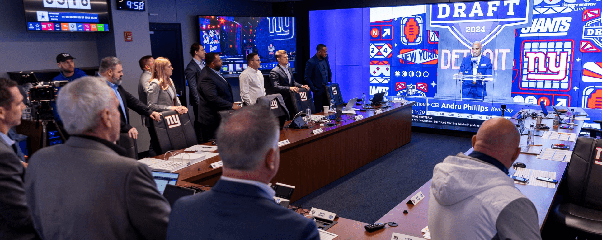 How They Did It: Integrating an NFL Draft Room [Crestron Electronics, Inc.]